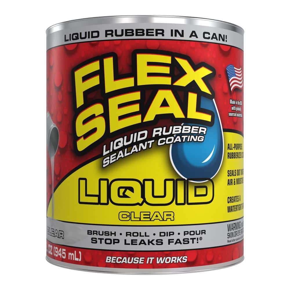 FLEX SEAL FAMILY OF PRODUCTS Flex Seal Liquid Clear 32 Oz. Liquid ...