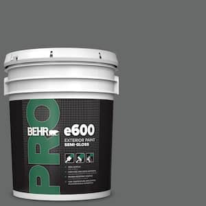 BEHR PRO 1 gal. #PPU26-02 Imperial Gray Flat Exterior Paint PR61301 ...