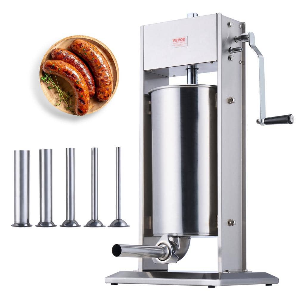 VEVOR Manual Sausage Stuffer 15 l Vertical Sausage Machine Made of Food ...