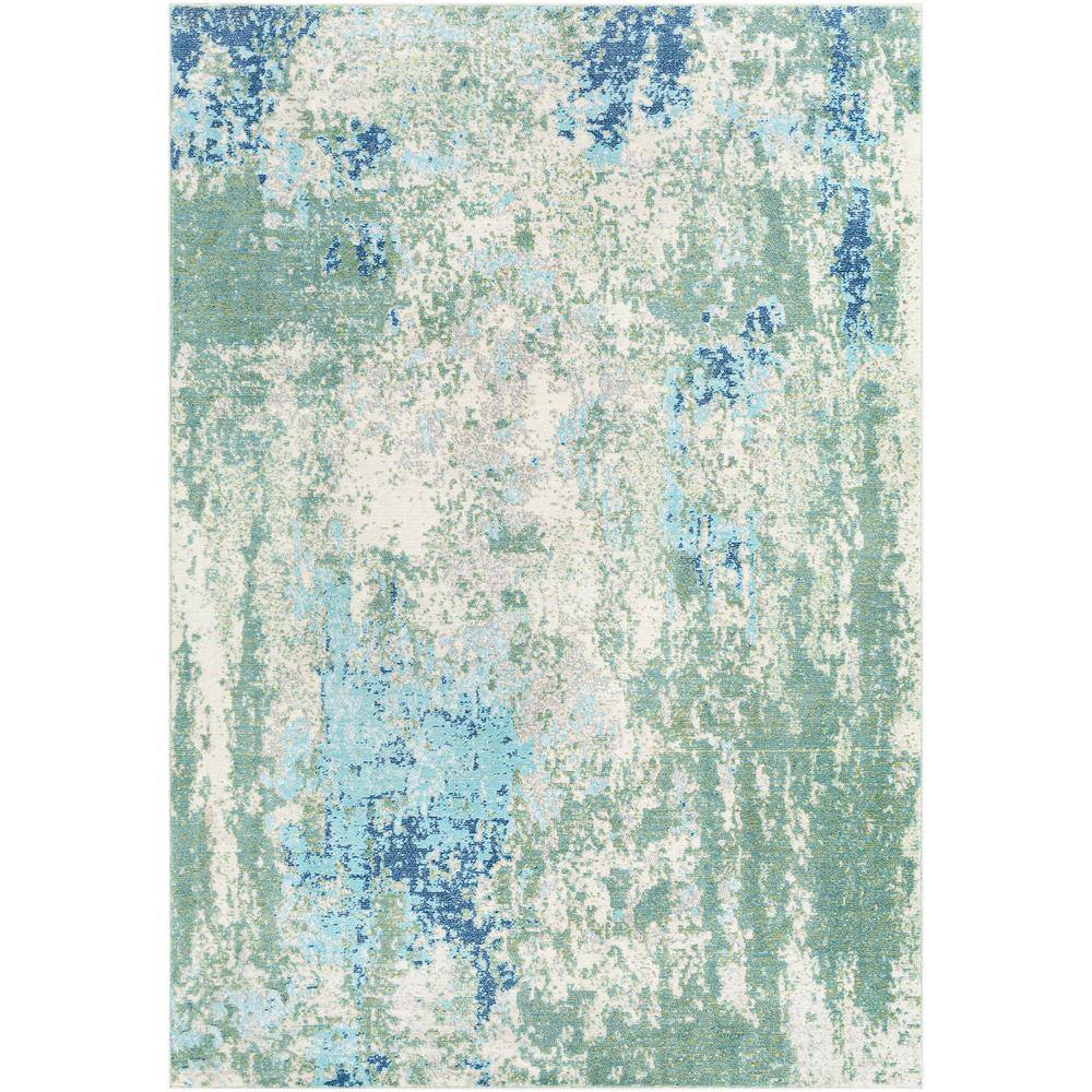 Livabliss Florian Sage 8 ft. 10 in. x 12 ft. Indoor/Outdoor Area Rug ...
