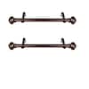 Rod Desyne Rotunda 12 in. - 20 in. L Adjustable 1 in. Dia Single Side ...