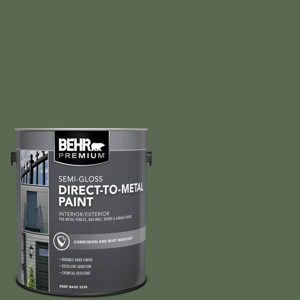 BEHR PREMIUM 1 gal. #S390-7 Trailing Vine Semi-Gloss Direct to Metal ...
