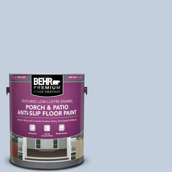 BEHR PREMIUM 1 gal. #PPU15-17 Monet Textured Low-Lustre Enamel Interior ...