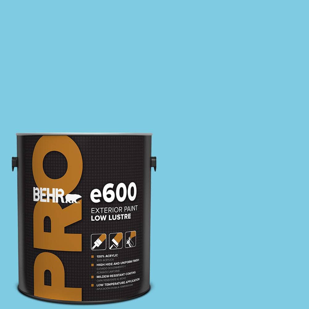 BEHR PRO 1 gal. #P490-3 Big Chill Low Luster Exterior Paint PR62001 ...