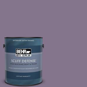 BEHR ULTRA 1 gal. #S100-5 Purple Potion Extra Durable Eggshell Enamel ...