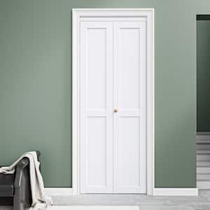 ARK DESIGN 30 in. x 80 in. Solid Core 1-Panel White Primed Composite ...
