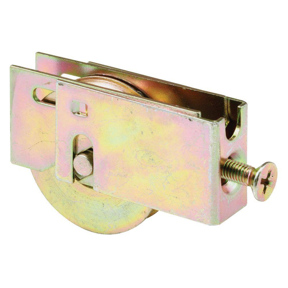 Prime-Line 1-1/2 in. Steel Ball Bearing Sliding Door Roller Assembly, 9 ...
