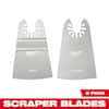 Milwaukee 2 in. Stainless Steel Universal Fit Rigid/Flex Scraper Multi ...