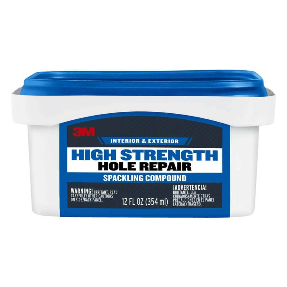 3M High Strength Hole Repair 12 fl. oz. Color Changing Spackling ...
