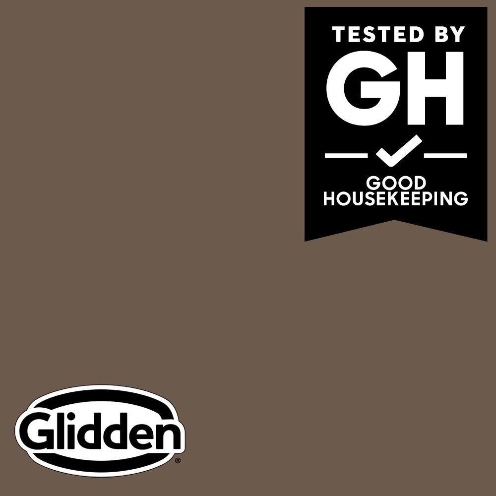 Glidden Premium 1-gal. PPG1077-7 Coffee House Semi-Gloss Interior Latex ...