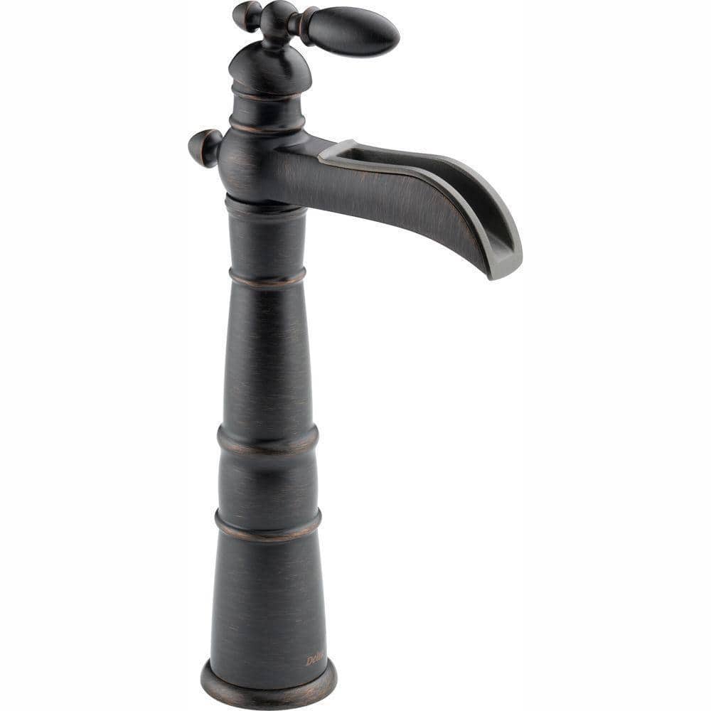 Delta Victorian Single Hole Single-Handle Vessel Bathroom Faucet in ...