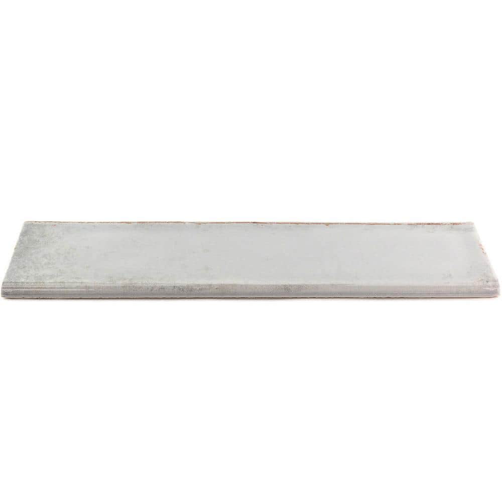 Ivy Hill Tile Moze Gray 3 in. x 12 in. Ceramic Bullnose Trim Wall Tile ...