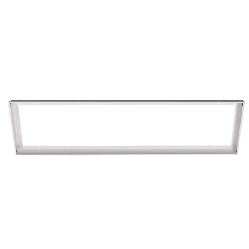 Cedar Hill 1 ft. x 4 ft. Surface Mount Frame for LED Flat Panel Light ...