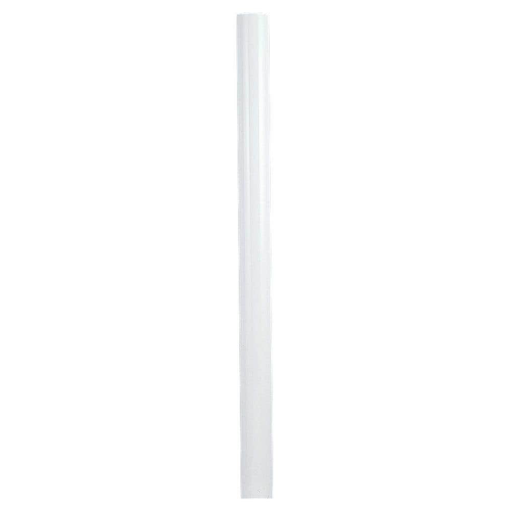 Generation Lighting 3 in. Steel Outdoor White Lighting Post 8102-15 ...