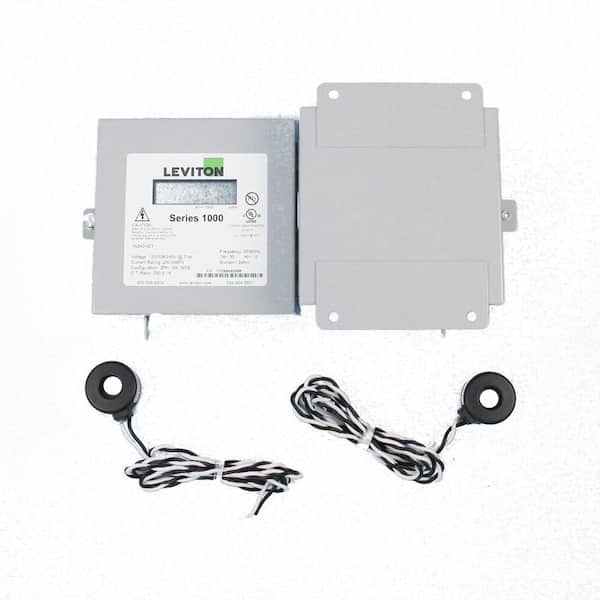 Leviton Series 1000 Single Phase Indoor Meter Kit, 120/240-Volt 200 Amp ...
