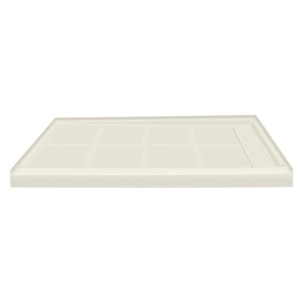Transolid Linear 36 in. L x 60 in. W Single Threshold Alcove Shower Pan ...
