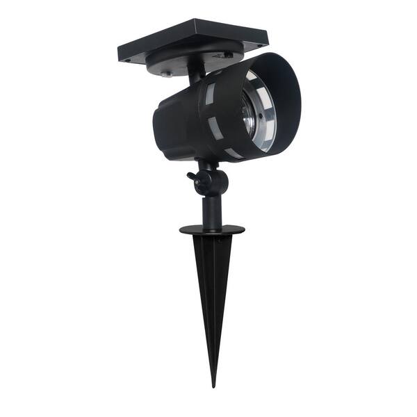Westinghouse Solar Black Outdoor Integrated LED Landscape Spot Light ...
