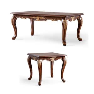 Furniture of America Jayce 48 in. Dark Cherry Rectangle Wood Coffee ...