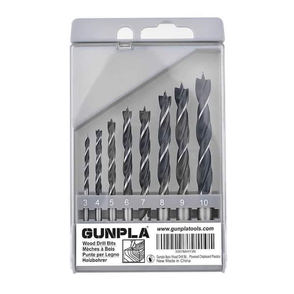 MYWISH Carbon Steel Brad Pilot Point Set (8-Piece) SF-BPB0019 - The ...