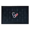 FANMATS NFL Houston Texans Black 19 in. x 30 in. Vinyl Outdoor Door Mat ...
