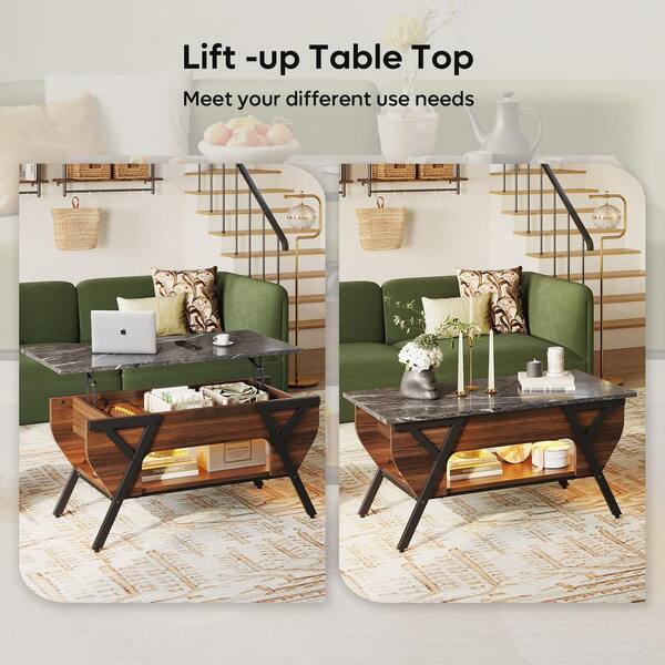 Center table that lifts up store