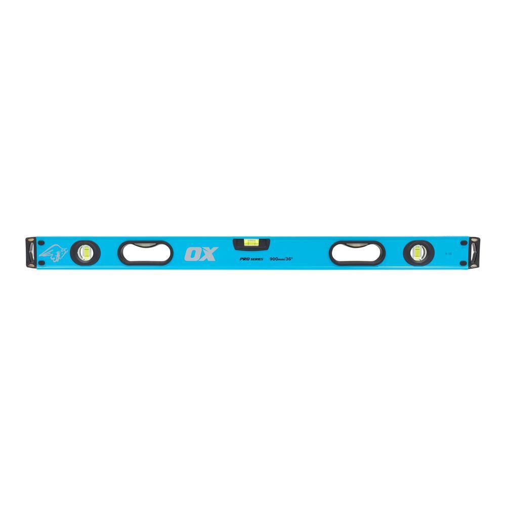 OX TOOLS Pro Box Spirit Level - Non Magnetic : 36" / 900mm OX-P024409 ...