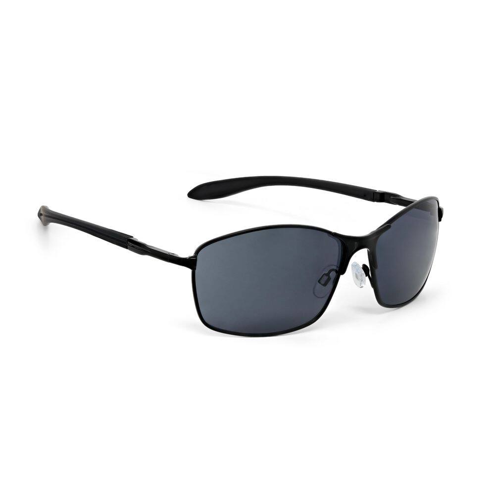 Shadedeye Black Classic Thin Wire Sunglasses 85708-07 - The Home Depot