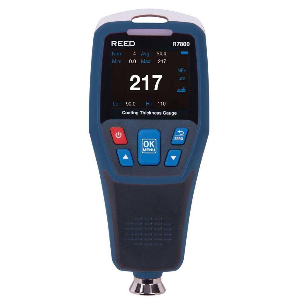 REED Instruments Coating Thickness Gauge R7800 - The Home Depot