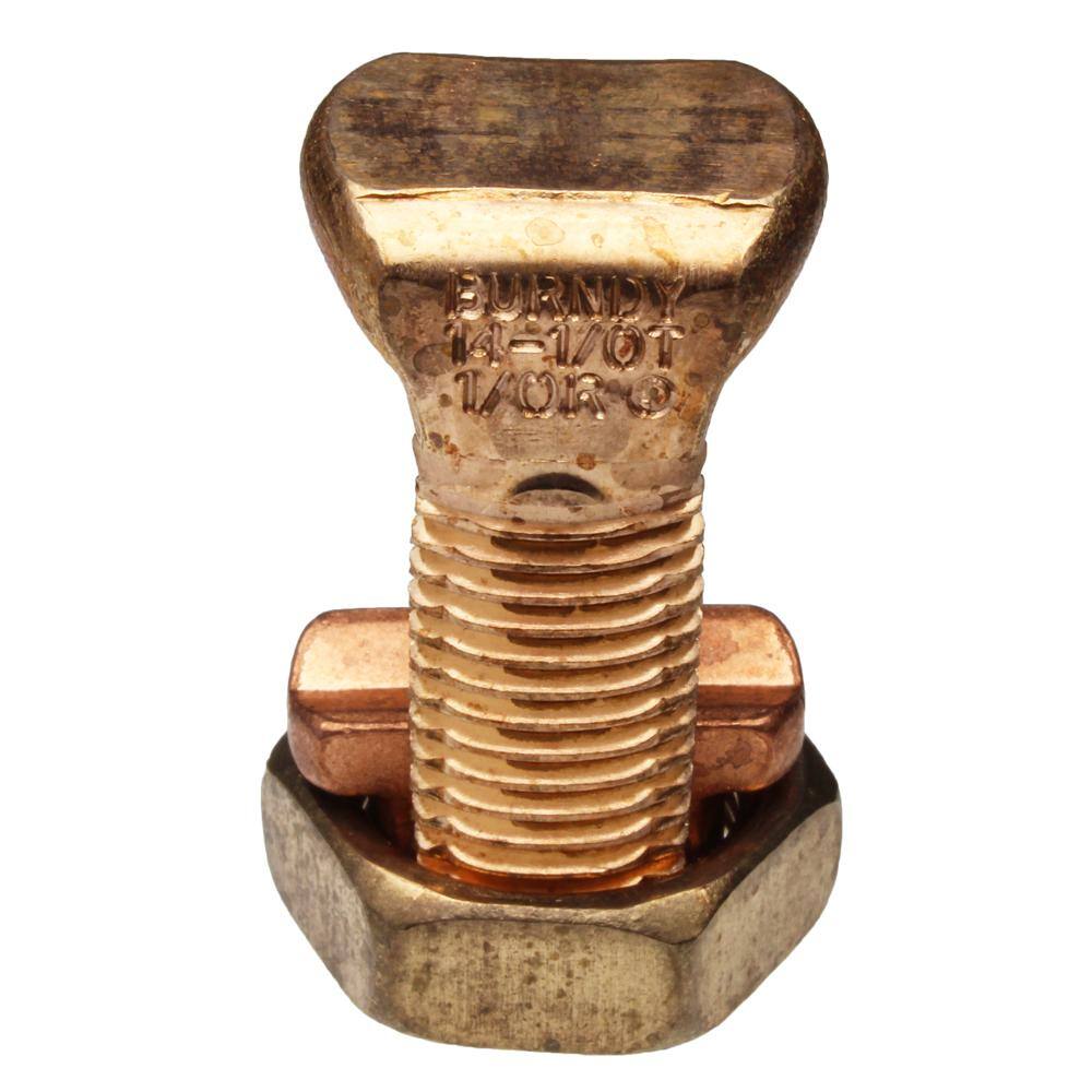 RACO 4-1/0 AWG Copper Alloy Split Bolt (5-Pack) KS25BAG1R - The Home Depot