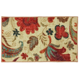 Mohawk Home Tropical Acres Multi 5 ft. x 8 ft. Paisley Area Rug 294151 ...