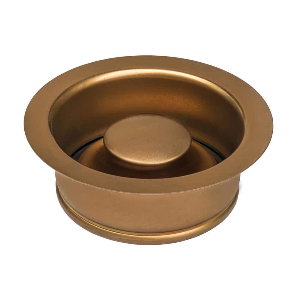 Ruvati 3.5 in. Kitchen Sink Garbage Disposal Flange in Copper Tone ...