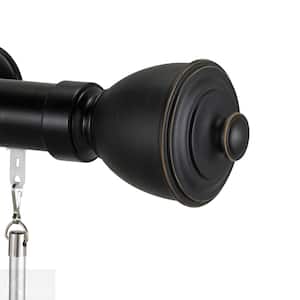 Art Decor Tekno 40 108 in. Non-Adjustable 1.5 in. Single Traverse ...