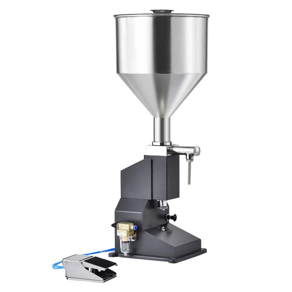 SKYSHALO Pneumatic Paste Liquid Filling Machine Food Storage Lids 5-50 ...