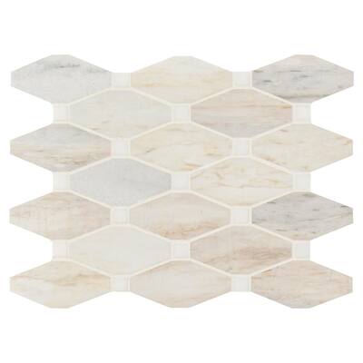Beige - Mosaic Tile - Tile - The Home Depot
