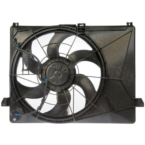 OE Solutions Radiator Fan Assembly Without Controller 2007-2010 Kia ...
