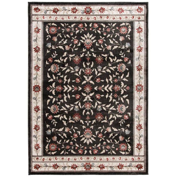 Natco Kurdamir Carlo 8 ft. x 11 ft. Abbey/Navajo White Area Rug ...