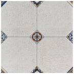 Merola Tile Manises Decor Mix 13-1/8 in. x 13-1/8 in. Ceramic Floor and ...
