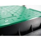 7 in. Round Irrigation Ground Valve Box Lid JD7002 - The Home Depot