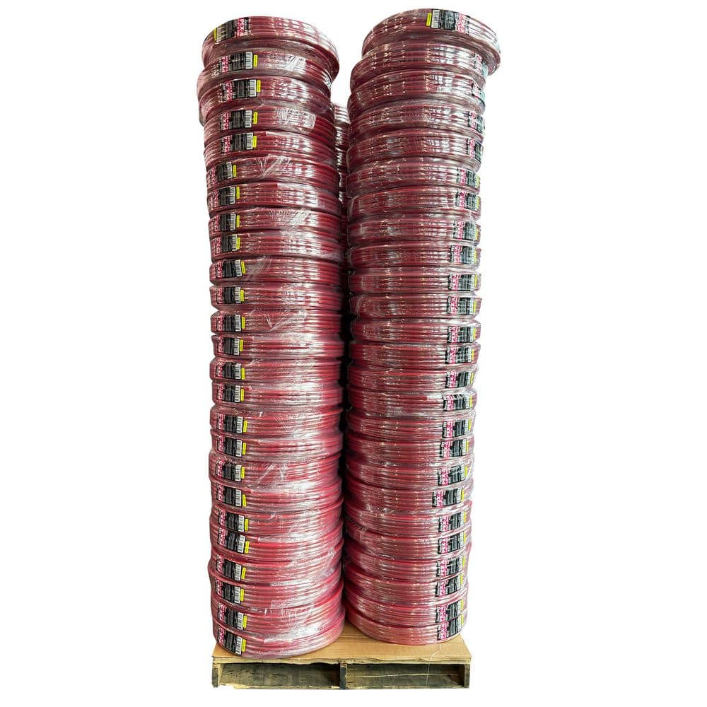 Apollo 1/2 in. x 100 ft. Red PEX-A Expansion Pipe in Solid-Pallet of ...