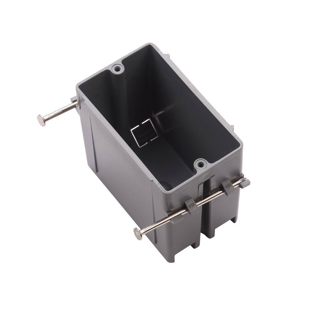 ENERGETIC LIGHTING Deep Switch/Outlet Boxes, New Work 1-Gang, 23 cu. in ...