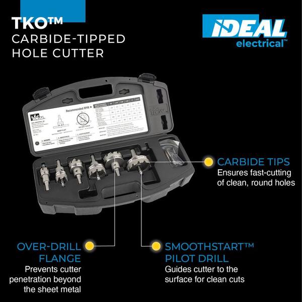 CMT Tools 314.080.41, 8mm X 70mm RH Dowel Drill For Through