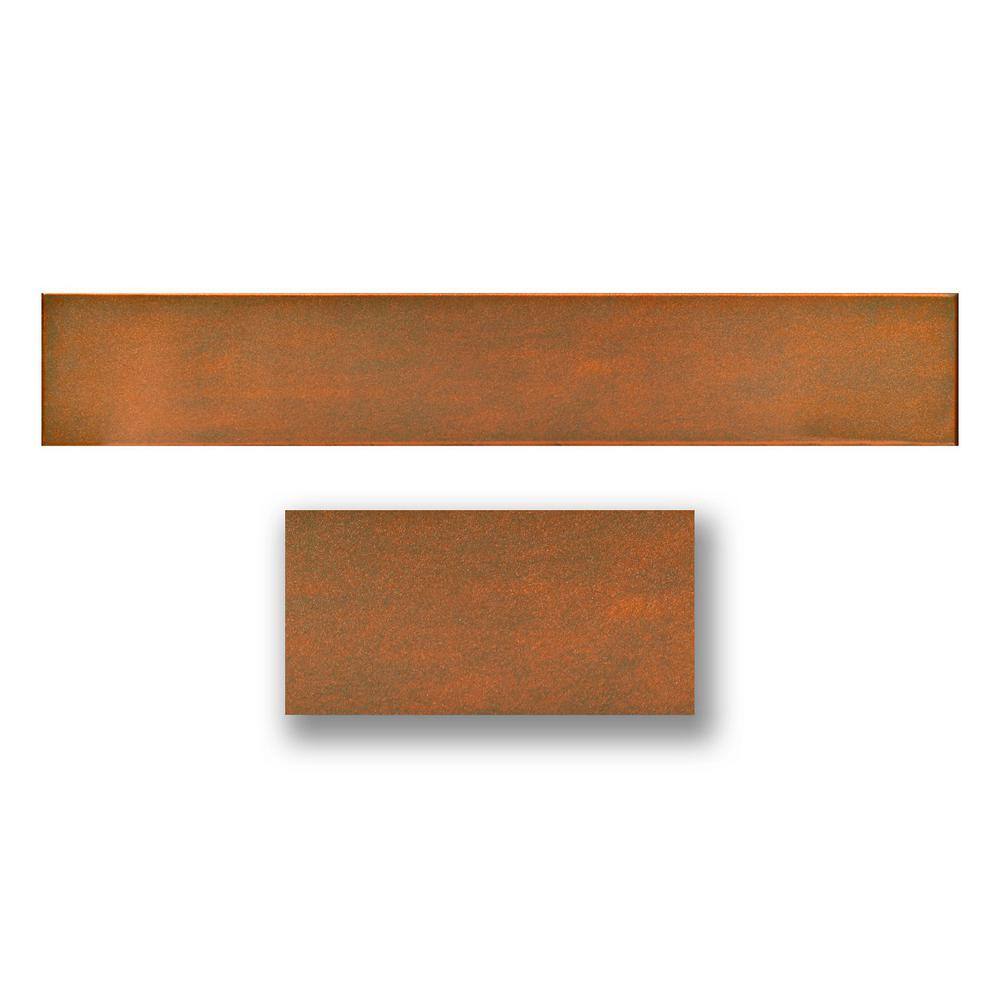 A La Maison Ceilings Copper Patina 0 5 Ft X 3 Ft Glue Up Hand Painted