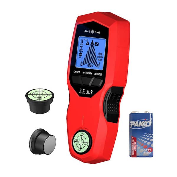 5 in 1 Wall Scanner Stud Finder with Upgraded Smart Sensor LCD Display ...