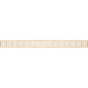 Ekena Millwork Keene Fretwork 0.375 in. D x 46.375 in. W x 4 in. L ...