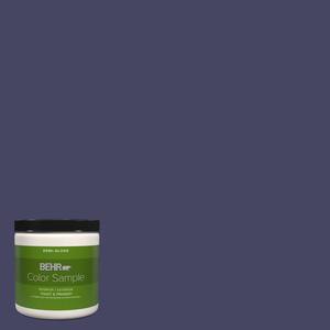 BEHR ULTRA 5 gal. #S-H-630 Lunar Eclipse Satin Enamel Exterior Paint ...