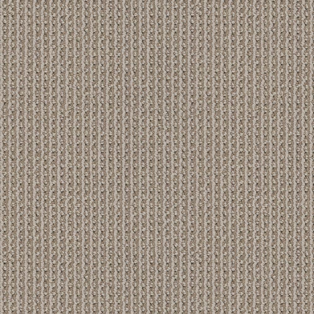 Lifeproof Abstract Joy Dill Brown 38 oz Nylon Pattern Installed Carpet ...