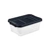 Sterilite 16-Qt. Stacker Box - Ink Lid 14724K06 - The Home Depot