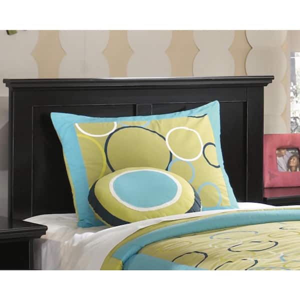 Signature Design By Ashley Maribel Black Twin Panel Headboard B138-53 ...