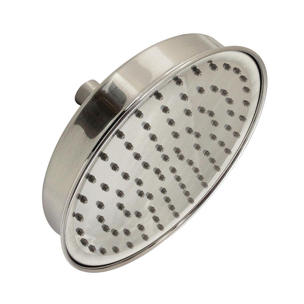 Kingston Brass Shower Scape 1-Spray Pattern 8 in. Wall Mount Rain Spray ...