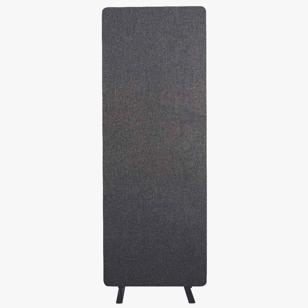 Luxor Reclaim 66 in. Slate Gray 1-Extension Panel Room Divider ...
